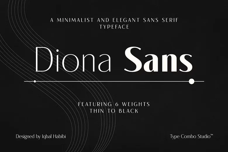 Diona Sans Font - Kiwi Fonts
